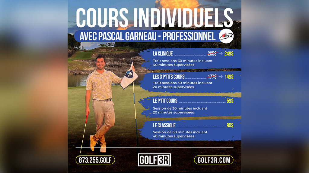 Boutique de golf & Golf virtuel à Trois-Rivières – Golf3R