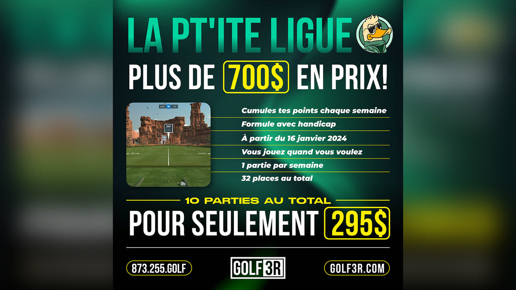 Boutique de golf & Golf virtuel à Trois-Rivières – Golf3R