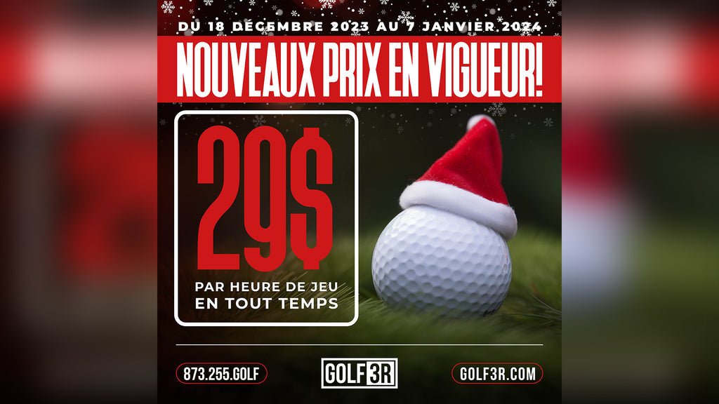 Boutique de golf & Golf virtuel à Trois-Rivières – Golf3R